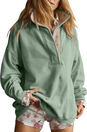 Generic Pull à capuche pour femme - Chaud - Col roulé - Pull dhiver à manches longues - Vêtements de sport dautomne à capuche - Chemisier à capuche pour lauto