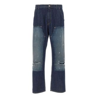 Maison Margiela Wide Leg Jeans - - Jeans - Herren - Blau - W32