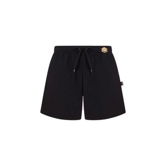 Moschino Homme, Maillots de bain, Noir, Taille: XS Short de bain en nylon Smiley