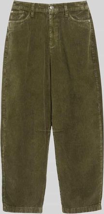 s.Oliver Red Label Regular Fit Cordhose mit Bundfalten-Detail