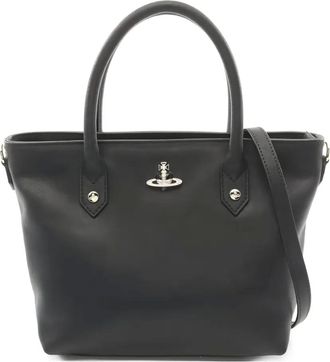 Vivienne Westwood sac à main en cuir (années 2020) - Noir