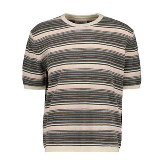 Nn.07 Danny Rundhals-Strickware - - Knitwear - Herren - Mehrfarbig - M
