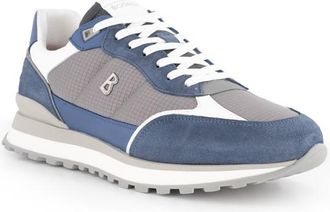 Bogner Herren Sneaker blau Glattleder