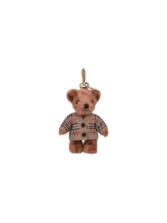 Burberry Teddy Bear Keychain Charm Thomas