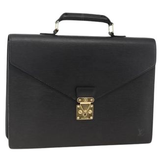 Louis Vuitton Pre-owned Vintage Epi Businesstasche - - Pre-owned - Damen - Schwarzk - ONE SIZE