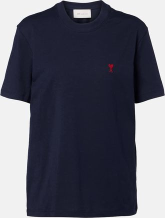 Ami T-Shirt Ami de Coeur aus Baumwoll-Jersey