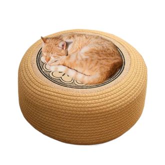 Generico Bodenkissen - Meditation Cushion | Bodenkissen | Bodenkissen für Erwachsene | Rattan Ottomane | wasserdichte Outdoor-Sitzhocker | Bodenkissen aus Tata