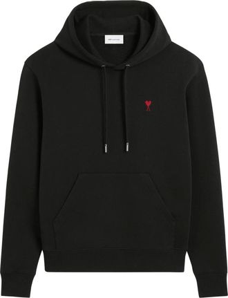 Ami Femme, Sweatshirts et sweats &agrave; capuche, Noir, Taille: 44 FR Ami de Coeur Sweat &agrave; capuche