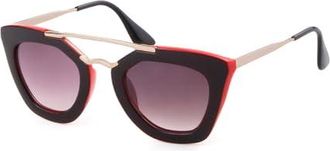 Generic 2025 Designer Sexy Retro Cat Eye Lunettes de soleil pour femmes Lunettes de soleil de luxe Femme Vintage Mode Dames, C3, taille unique