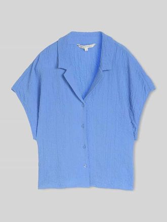 Tom Tailor Denim Regular Fit Hemdbluse aus Viskose-Mix