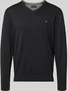 Christian Berg Strickpullover mit V-Ausschnitt