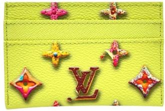 Louis Vuitton Porte-cartes professionnel Pre-owned - Femme - Pre-owned - Vert - Taille: ONE Size