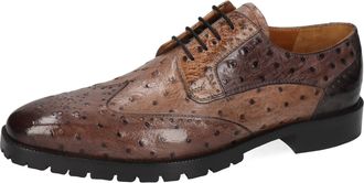 Melvin & Hamilton Derby Schuhe Herren Jeff 14 Braun 40