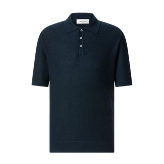 Gran Sasso Polo Shirt - - Tops - Herren - Blau - 2XL