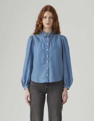 Levi's Journey - Leichtes Westernhemd in Blau