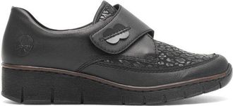 Rieker Halbschuhe 537C0-00 Schwarz