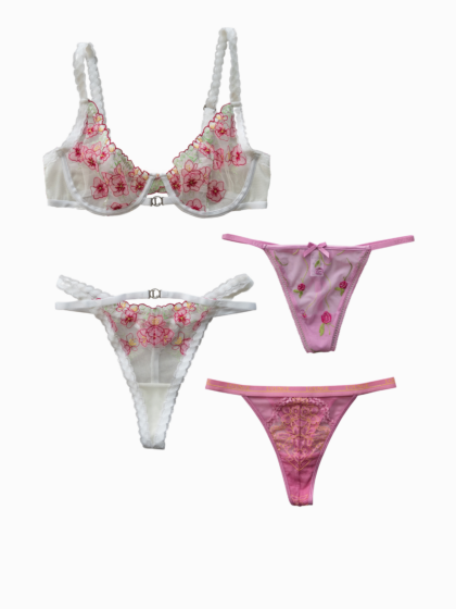 Fêtez le printemps avec les imprimés fleuris et pastel de la nouvelle collection de Lounge