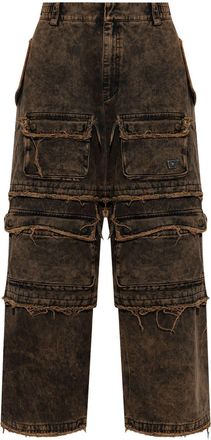 Misbhv Ibiza Oversize Cargo-Jeans - Braun