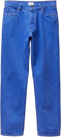 Versace Femme, Jeans, Bleu, Taille: W26 Jean droit taille basse