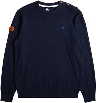 Quiksilver Marin Sweater Sweatshirt, Navy Blazer, XL Mens