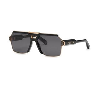 Philipp Plein Homme, Accessoires, Multicolore, Taille: 63 MM Lunettes de soleil Spp147M 0301