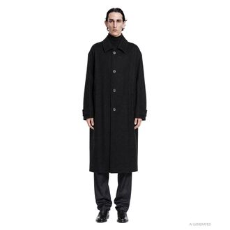 Giorgio Armani Wool Cashmere Coat