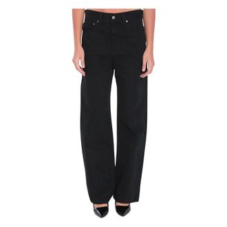 Khaite Bonnie Jeans mit f&uuml;nf Taschen - - Jeans - Damen - Schwarzk - W29