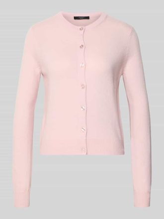 Max Mara Slim Fit Strickjacke aus Woll-Kaschmir-Mix Modell NEBBIA