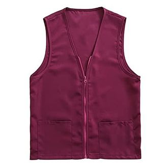 Generic Gilet dactivit&eacute; postulante pour adulte - Gilet de supermarch&eacute; - V&ecirc;tements de travail - Gilet bouffant long pour femme, Pp2., 3XL