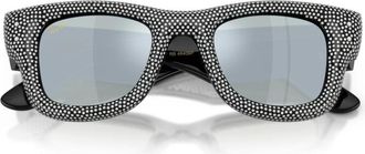 Ray-Ban Femme, Accessoires, Noir, Taille: 47 MM Wayfarer Puffer