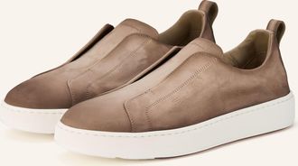 Santoni Slip-On-Sneaker Victory beige