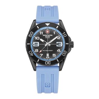 Swiss Alpine Military Swiss Alpine Military Herren Armbanduhr Taucheruhr Raptor hellblau 7029.1871 - - Accessories - Herren - Schwarzk - ONE SIZE