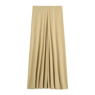 Toteme Ausgestellter Jerseyrock - - Trousers - Damen - Beige - S
