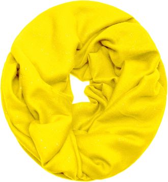 Glamexx24 Loop Schal Damen Schlauchschal Glitzer Unifarbener Rundschal Halstuch f&uuml;r Fr&uuml;hling, Sommer, Herbst, Winter