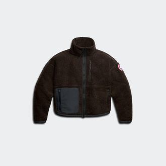 Canada Goose Simcoe Fleecepullover mit Rei&szlig;verschluss (Weiblich, Terra, XS)