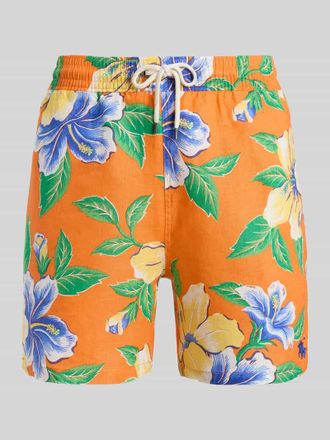 Polo Ralph Lauren Regular Fit Shorts aus reinem Leinen
