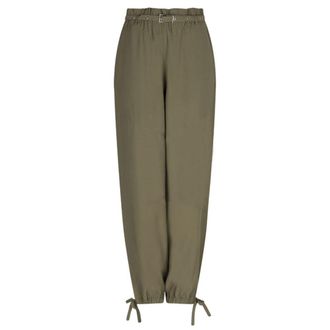 Dante6 Bequeme Paperbag-Hose in Olivgr&uuml;n - - Trousers - Damen - Gr&uuml;n - S