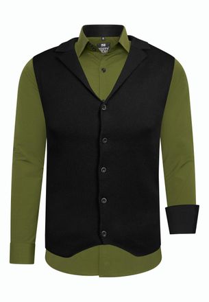 Rusty Neal Hemd mit Weste 2-teilig