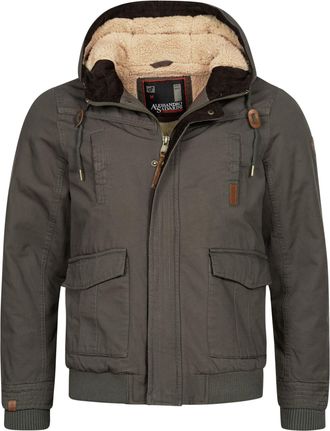 Alessandro Salvarini Winterjacke ALESSANDRO SALVARINI ASRigio, Herren, Gr. XXXL (58), grau (dunkelgrau), Obermaterial: 100% Baumwolle. Innenseite: 100% Polyester, Jacken W