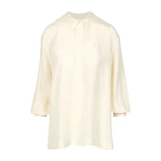 Mauro Grifoni Damen, Blusen & Hemden, Beige, 2XSGr&ouml;&szlig;e