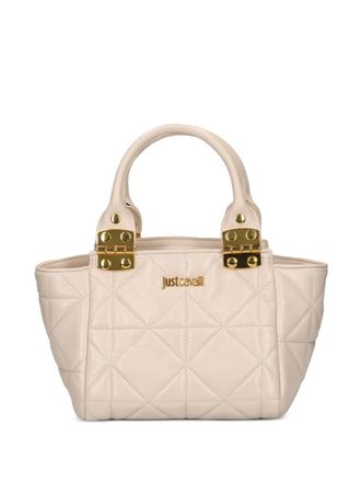 Just Cavalli sac cabas à design matelassé - Tons neutres