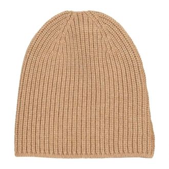 Zanieri Kaschmir Rippstrickm&uuml;tze - - Accessories - Herren - Braun - ONE SIZE