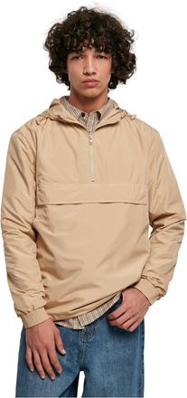 Urban Classics Herren Basic Pull Over Jacket unionbeige, XL