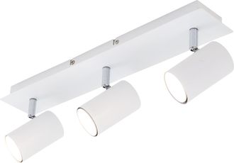 Briloner Deckenlampe schwenkbar, GU10 Fassung, max. 40 Watt, Deckenleuchte, Lampe, Wohnzimmerlampe, Schlafzimmerlampe, K&uuml;chenlampe, Deckenstrahler, Deckenbeleu