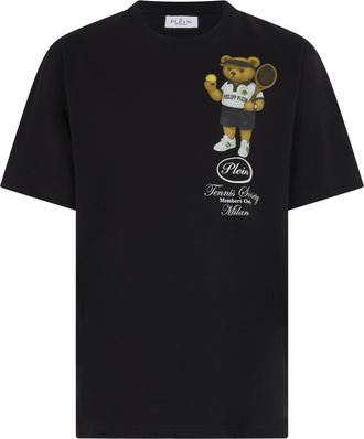 Philipp Plein Kurzarm-Rundhals-T-Shirt Teddy