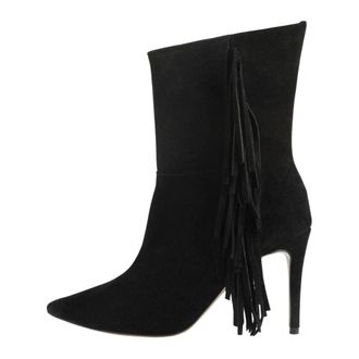 L37 Stiefel mit Absatz - - Shoes - Damen - Schwarzk - 40 EU