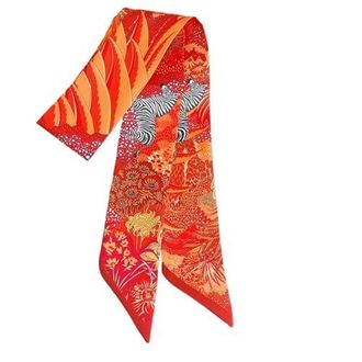 Generico Ruban de jardin secret pour chevaux, ceinture de cheveux longs et écharpe en soie pour lété, rouge, taille unique