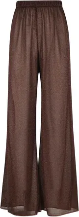 Os&eacute;ree Femme, Pantalons, Brun, Taille: 40 FR Lumiere Pants