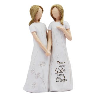 Generic Freundschaft für Frauen, die handbemalte Schwester Geburtstag geformt haben