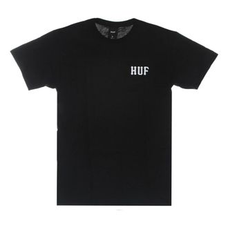 HUF Huf, Homme, Tops, Noir, Taille: S Essentials Classic H Tee